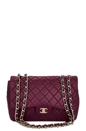 Chanel Lambskin Jumbo Classic Flap Bag