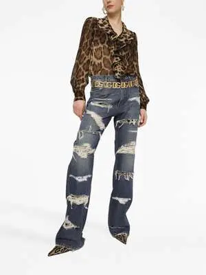 Dolce & Gabbana Straight-leg Jeans - Blue
