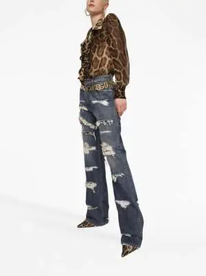 Dolce & Gabbana Straight-leg Jeans - Blue