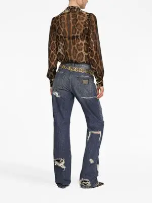 Dolce & Gabbana Straight-leg Jeans - Blue