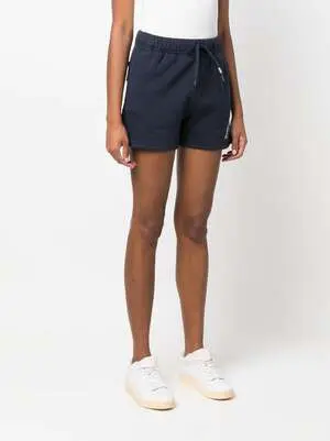 AUTRY Logo-print Cotton Short Shorts