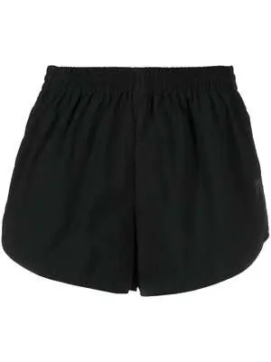 Alexander Wang Marathon Logo-print Track Shorts - Black