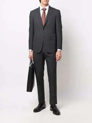 Canali Two Piece Single Breasted Suit - Grey