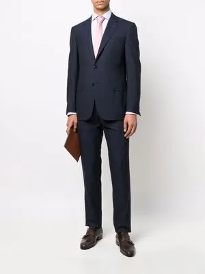 Canali Two Piece Single Breasted Suit - Blue
