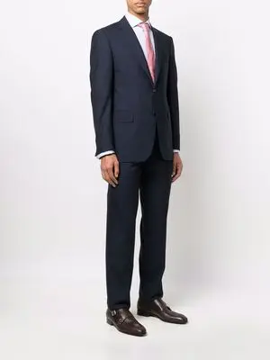 Canali Two Piece Single Breasted Suit - Blue