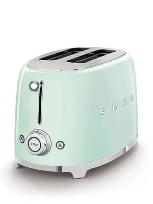 SMEG Logo-plaque Stainless-steel Toaster - Green