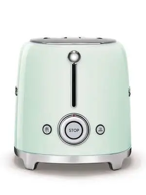 SMEG Logo-plaque Stainless-steel Toaster - Green
