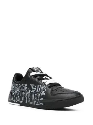 Versace Logo-print Low-top Sneakers