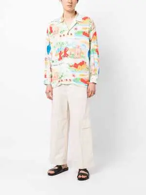 ENDLESS JOY Graphic-print Long-sleeve Shirt