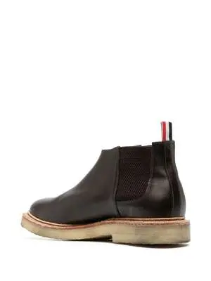 Thom Browne Mid-top Chelsea Ankle Boots - Brown