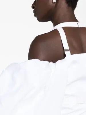 Jacquemus Le Haut Taffetas Blouse - White