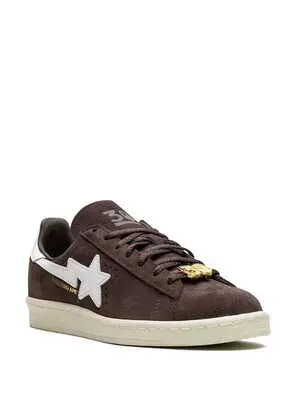 Adidas X Bape Campus 80s Sneakers - Brown