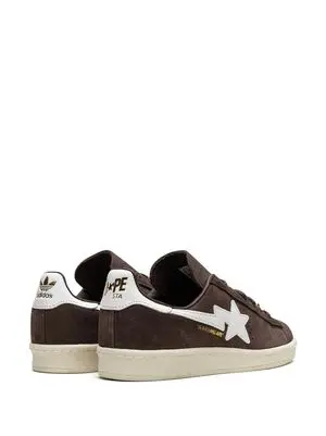 Adidas X Bape Campus 80s Sneakers - Brown
