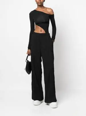 Calvin Klein Straight-leg Plissé Trousers