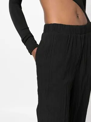 Calvin Klein Straight-leg Plissé Trousers