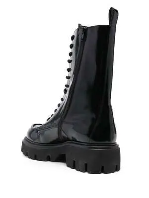 MSGM Lace-up Ankle-high Boots