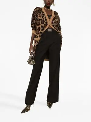 Dolce & Gabbana High-waisted Flared Trousers