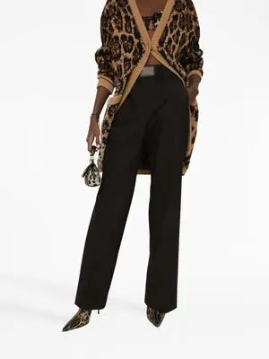 Dolce & Gabbana High-waisted Flared Trousers