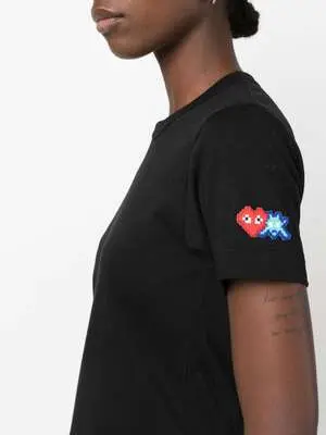 Play Comme Des Garcon X The Artist Invader T-shirt