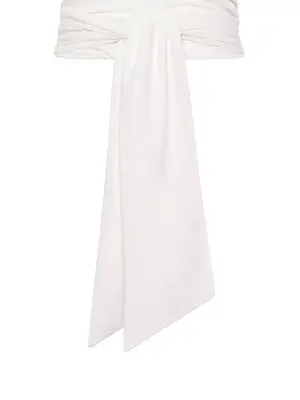 NICHOLAS Shina Ruched Halterneck Top