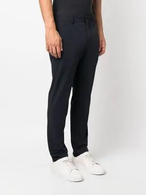 PT TORINO Straight-leg Tailored Trousers - Blue