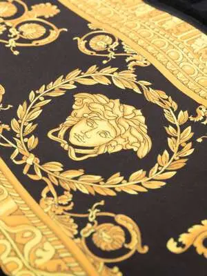 Versace I ♡ Baroque Bath Towel - Black