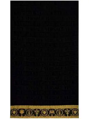 Versace I ♡ Baroque Bath Towel - Black