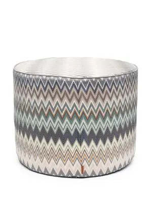 Missoni Stripe-pattern Foot Stool