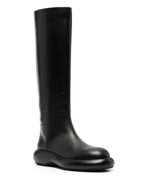 JIL SANDER Knee-high Leather Boots