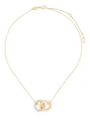 SWAROVSKI Dextera Interlinked Necklace - Gold