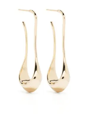 LEMAIRE Short Drop Earrings - Gold