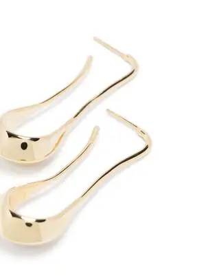 LEMAIRE Short Drop Earrings - Gold