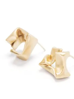 Completedworks Folded, Then Crumpled Earrings