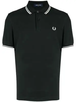 Fred Perry Contrast-trim Cotton Polo Shirt