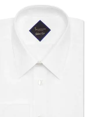 BILLIONAIRE Crest-motif Poplin Shirt - White