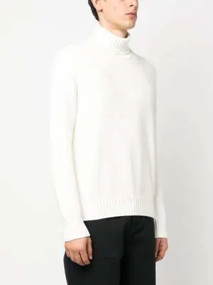 Stone Island Compass-motif Roll-neck Jumper
