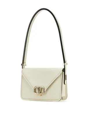 Valentino Garavani Small Letter Shoulder Bag - White
