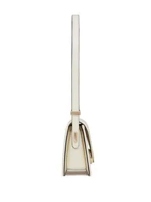 Valentino Garavani Small Letter Shoulder Bag - White