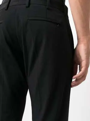 PT TORINO Straight-leg Tailored Trousers - Black