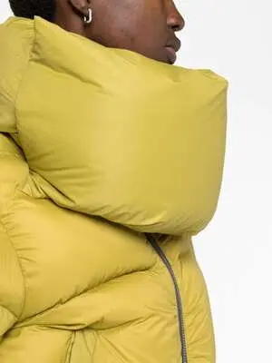 Rick Owens Funnel-neck Puffer Jacket - Green