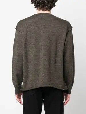 Dsquared2 Flap Pocket Crew Neck Jumper - Green