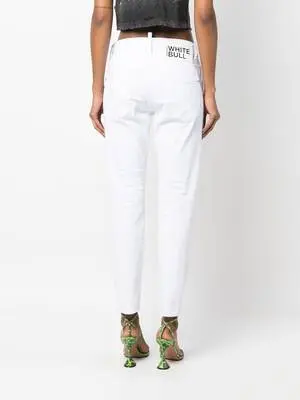 Dsquared2 Straight-leg Cropped Jeans