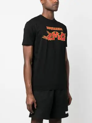 Dsquared2 Graphic-print Cotton T-shirt
