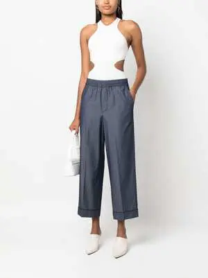 10 CORSO COMO Straight-leg Cropped Trousers