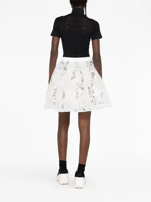Simone Rocha Sequin-embellished Tulle Miniskirt