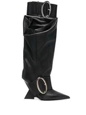 Attico Dada 100mm Slouchy Boots