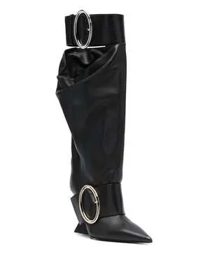 Attico Dada 100mm Slouchy Boots