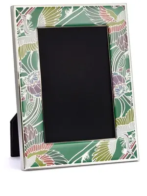 Shanghai Tang Graphic-print Stainless-steel Photo Frame - Green