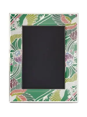 Shanghai Tang Graphic-print Stainless-steel Photo Frame