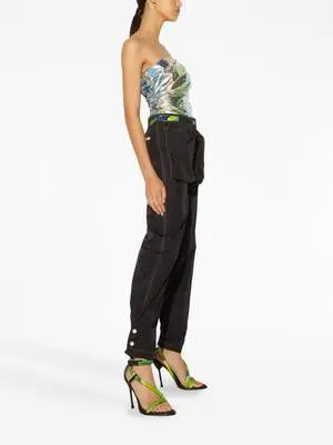 Emilio Pucci Patch-pocket Straight-leg Trousers